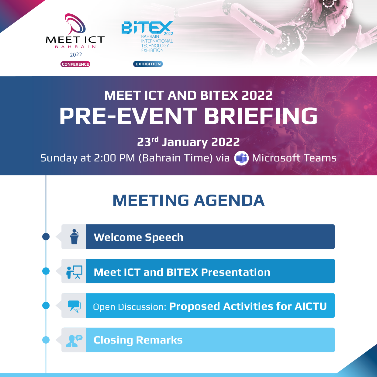INVITATION: Meet ICT & BITEX 2022 Pre-Event Briefing – int@j