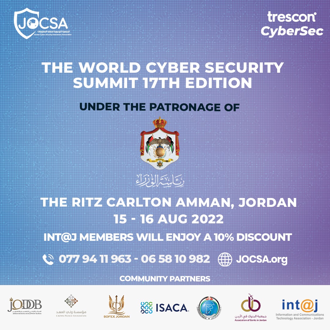 WORLD CYBER SECURITY SUMMIT – int@j WORLD CYBER SECURITY SUMMIT – int@j