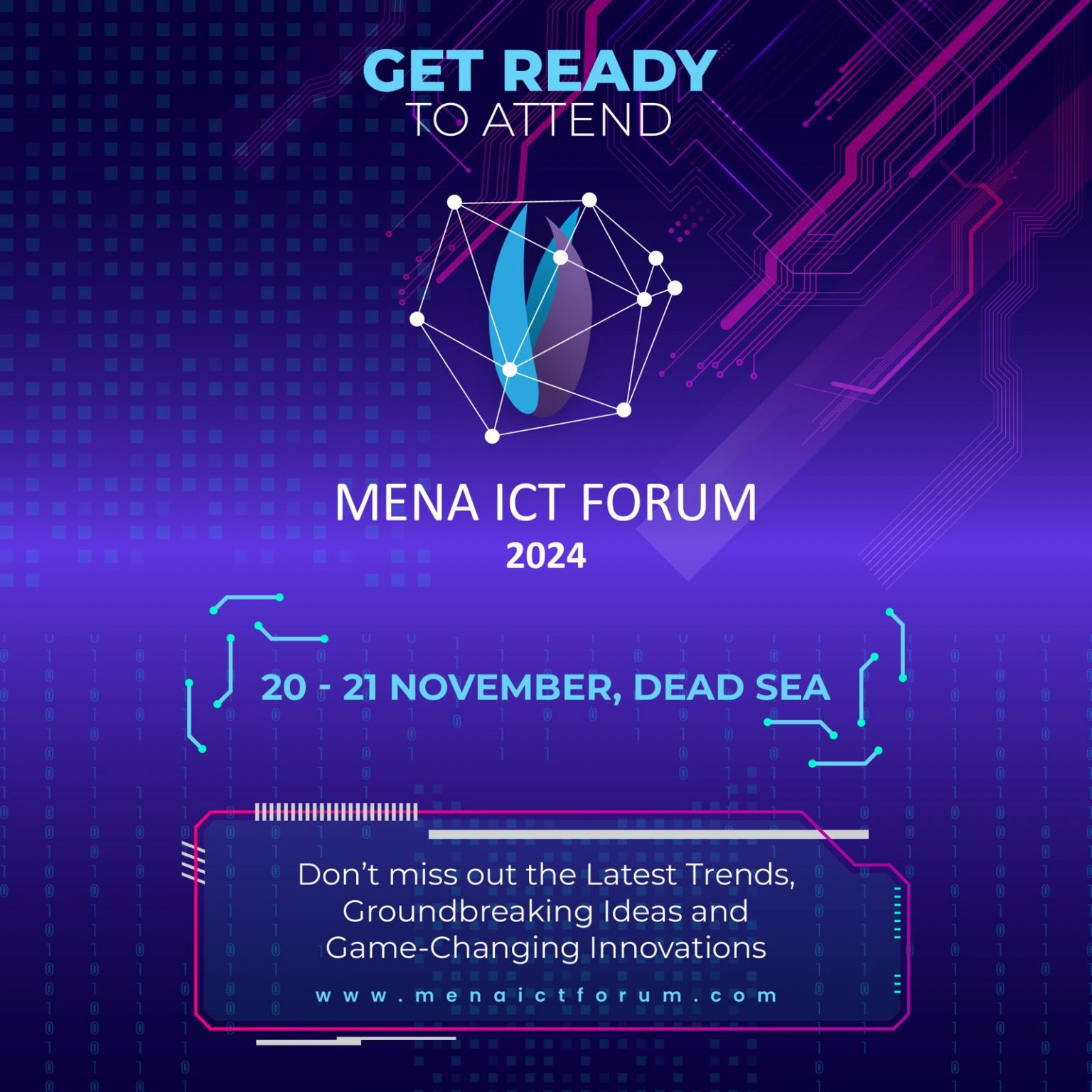 MENA ICT Forum 2024: “Synergy in Innovation: Navigating the Future of ...